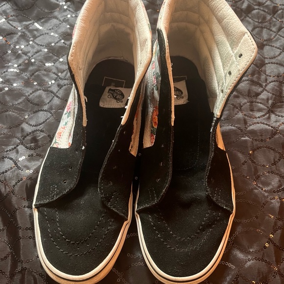 Vans | Shoes | Vans Skater Floral Shoes No Laces | Poshmark